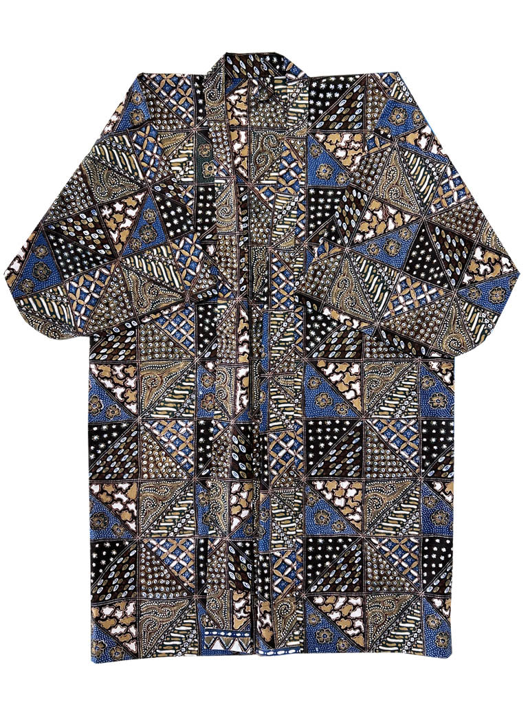 Haori : Batik Robe - batik tulis - Tambal – The Batik Library ...