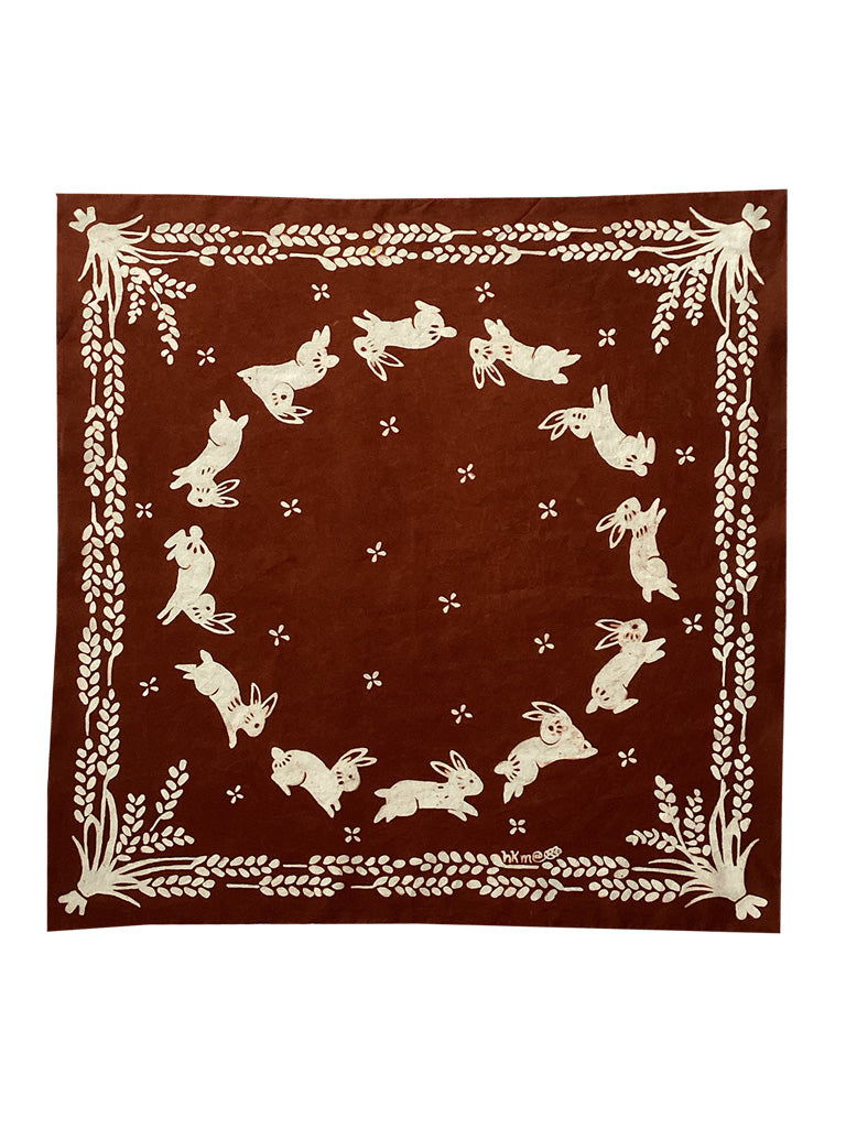 Meadow Rabbit | Lunar New Year Special Batik Bandana Handkerchief – The ...