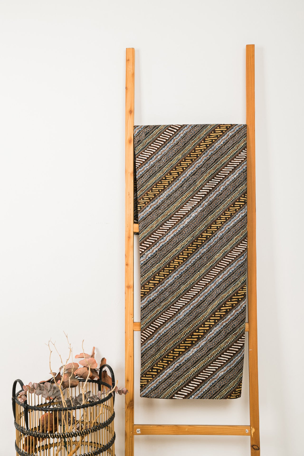 Long Table Runner | Batik Udan Liris | naturally dyed home decor – The ...