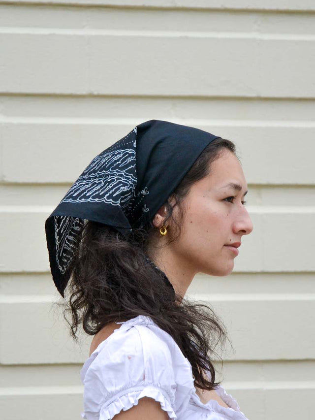 Double Parang | Batik Bandana Handkerchief Scarves – The Batik Library ...